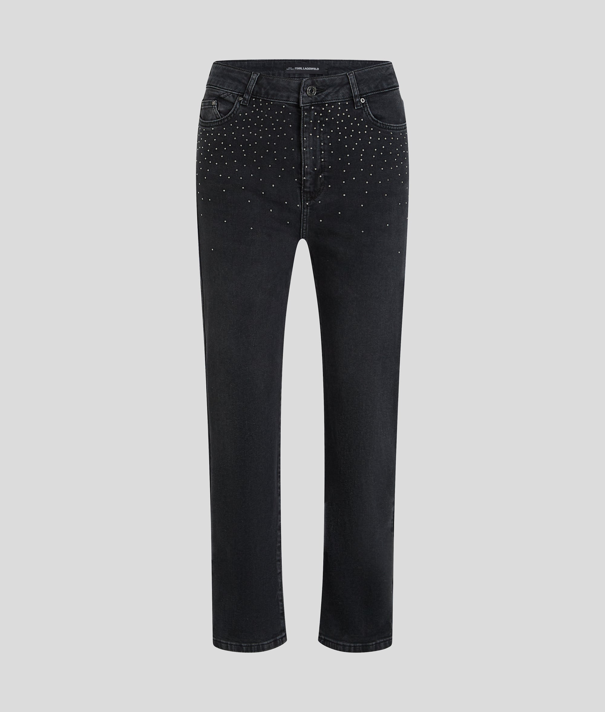 RHINESTONE DENIM PANTS – Archi Luxury Sdn. Bhd. 雅旗奢华集团